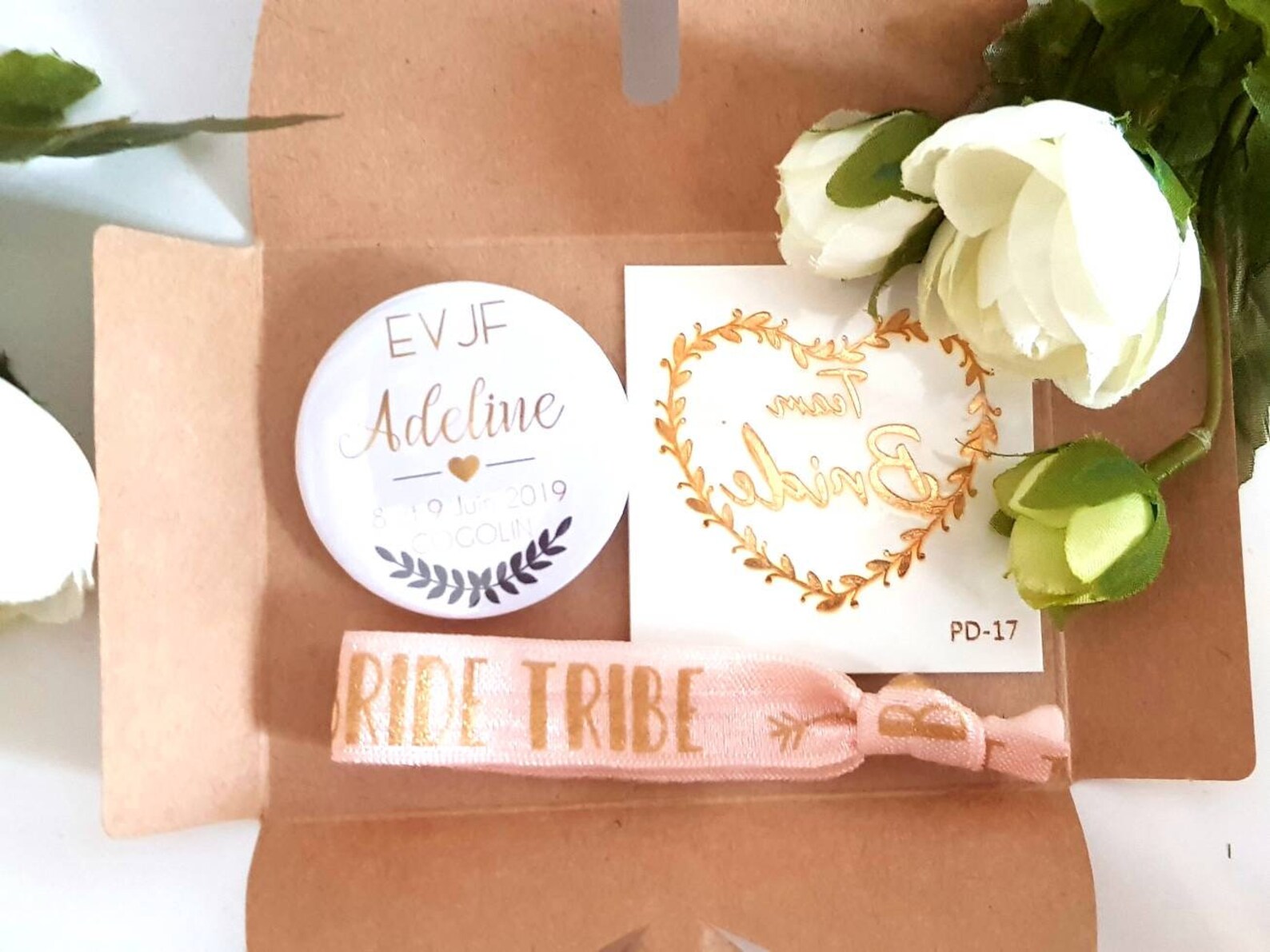 Kit personnalisable evjf /badge evjf/tatouage éphémère - Etsy France