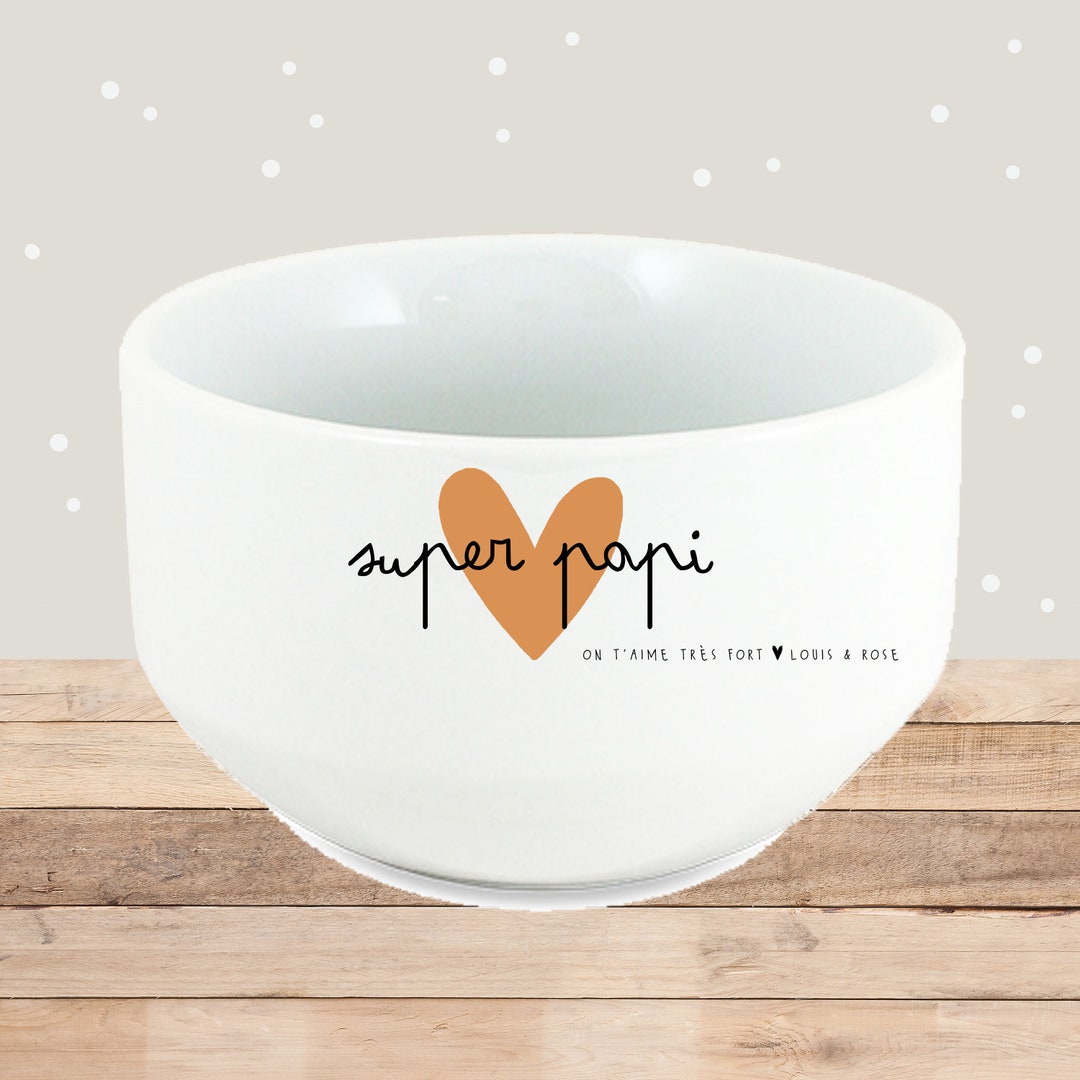 Bol céramique personnalisé/bol petit déjeuner personnalisé/bol ...