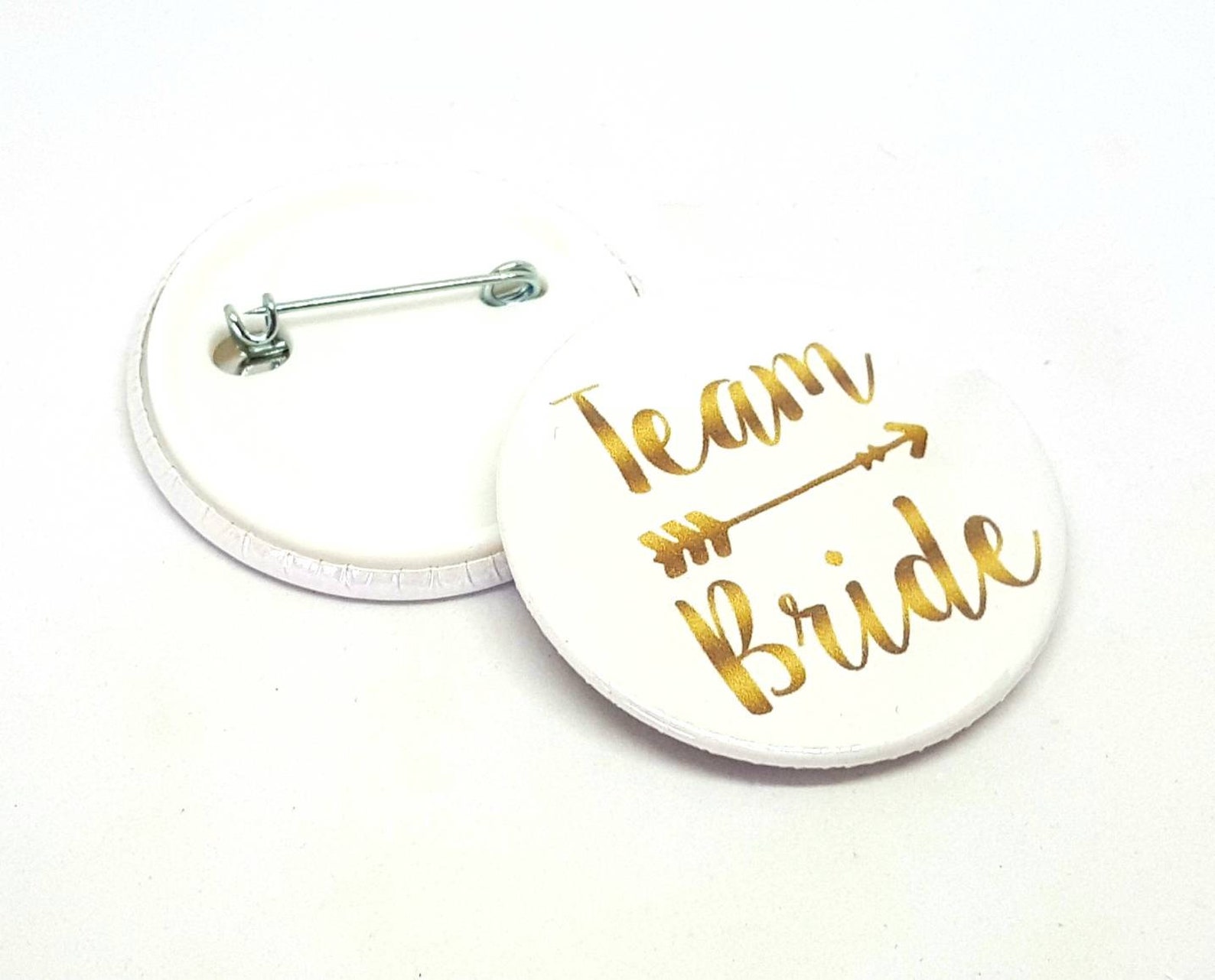 Badge wedding bachelorette party / team bride badge / guest | Etsy