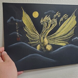Gold Shin King Ghidorah - Etsy