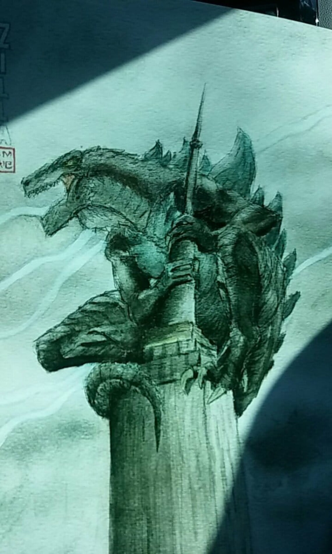 Zilla Watercolor Prints - Etsy