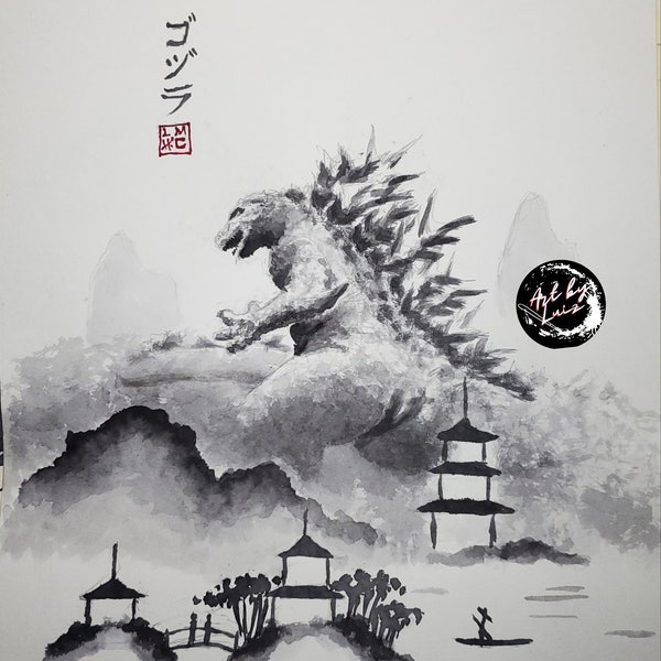 Godzilla Minus One Poster - Etsy