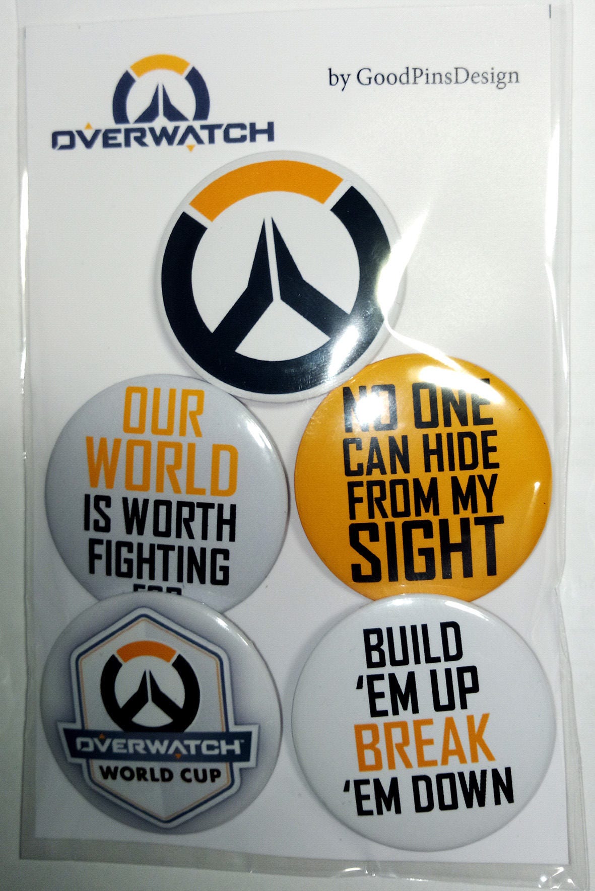 Overwatch Pin Set Fridge Magnets Overwatch Badges Pinback - Etsy