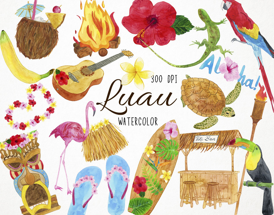 Luau Clipart