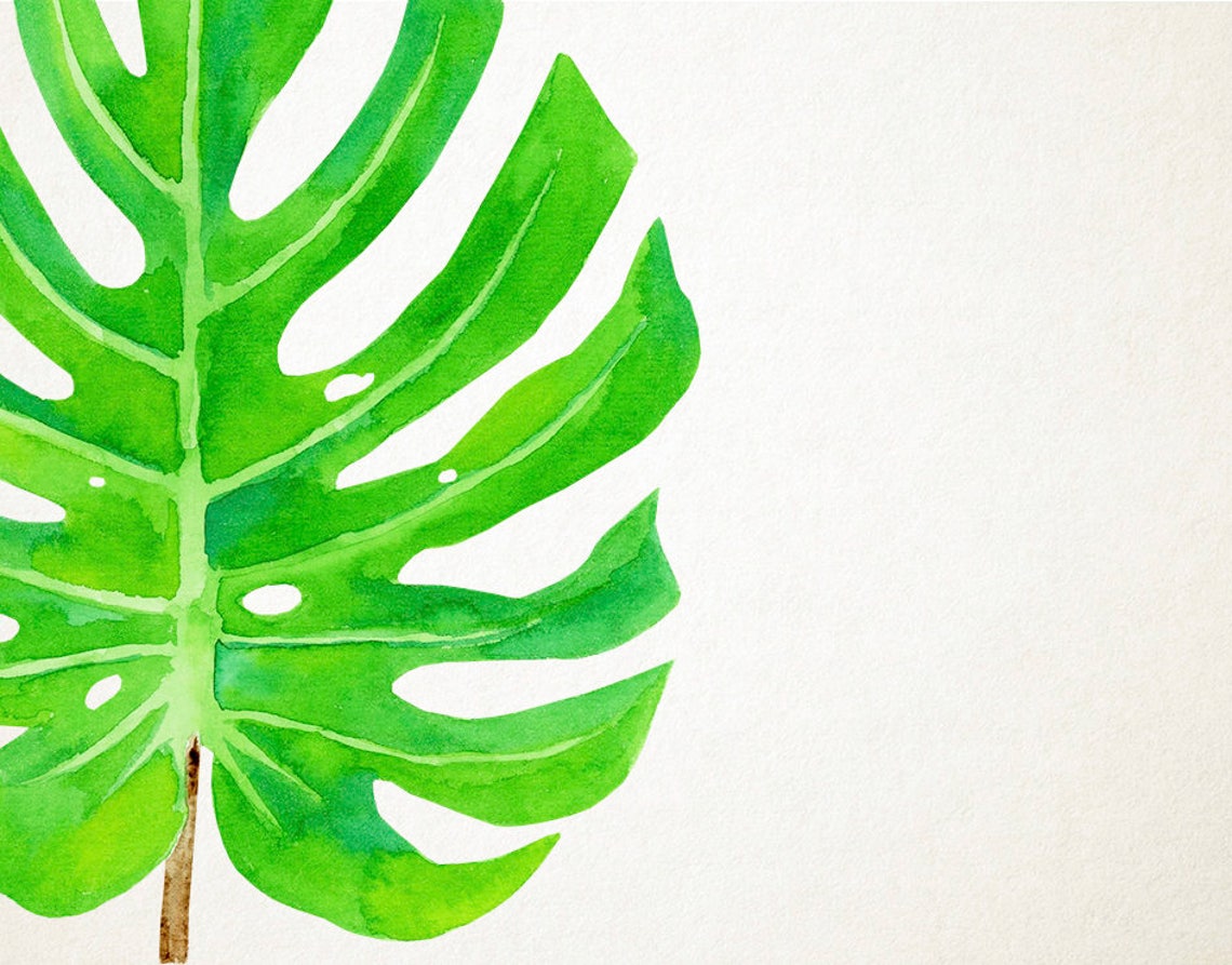 Flamingo Clipart, Tropical Clipart, Summer Clipart, Watercolor Flamingo ...