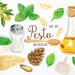 Watercolor Pesto Clipart, Pesto Clip Art, Pesto Illustration, Italian ...