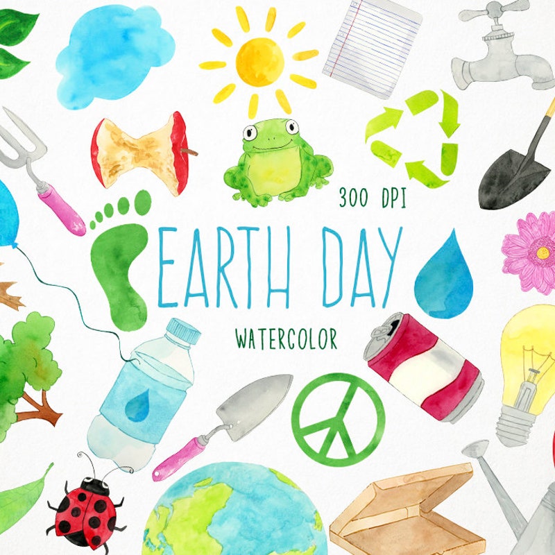 Earth Day Clip Art - Etsy