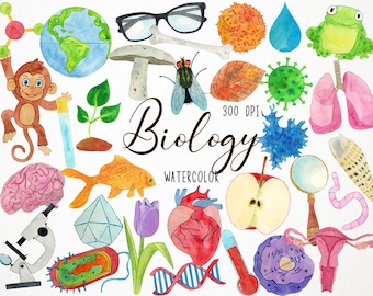 Cells Clipart In Biology Project Cover Page