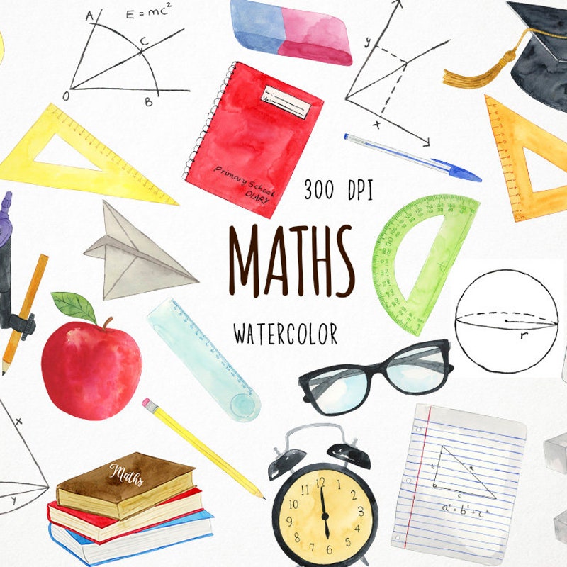 Math Clip Art - Etsy