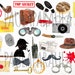 Watercolor Detective Clipart, Detective Graphics, Private Investigator ...