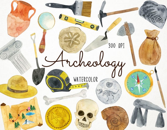Archaeologist Tools Clip Art