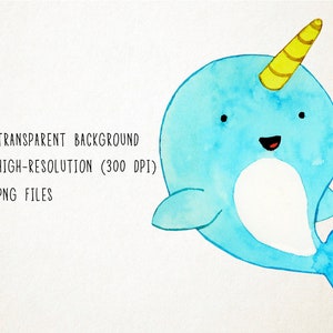 Watercolor Blue Clipart, Blue Color Clipart, Blue Objects Clipart, Blue ...