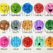 Watercolor Emotions Clipart, Faces Clipart, Emojis Clipart, Feelings ...