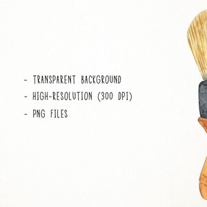 Watercolor Bathroom Clipart, Bathroom Supplies Clipart, Hygiene Clipart ...