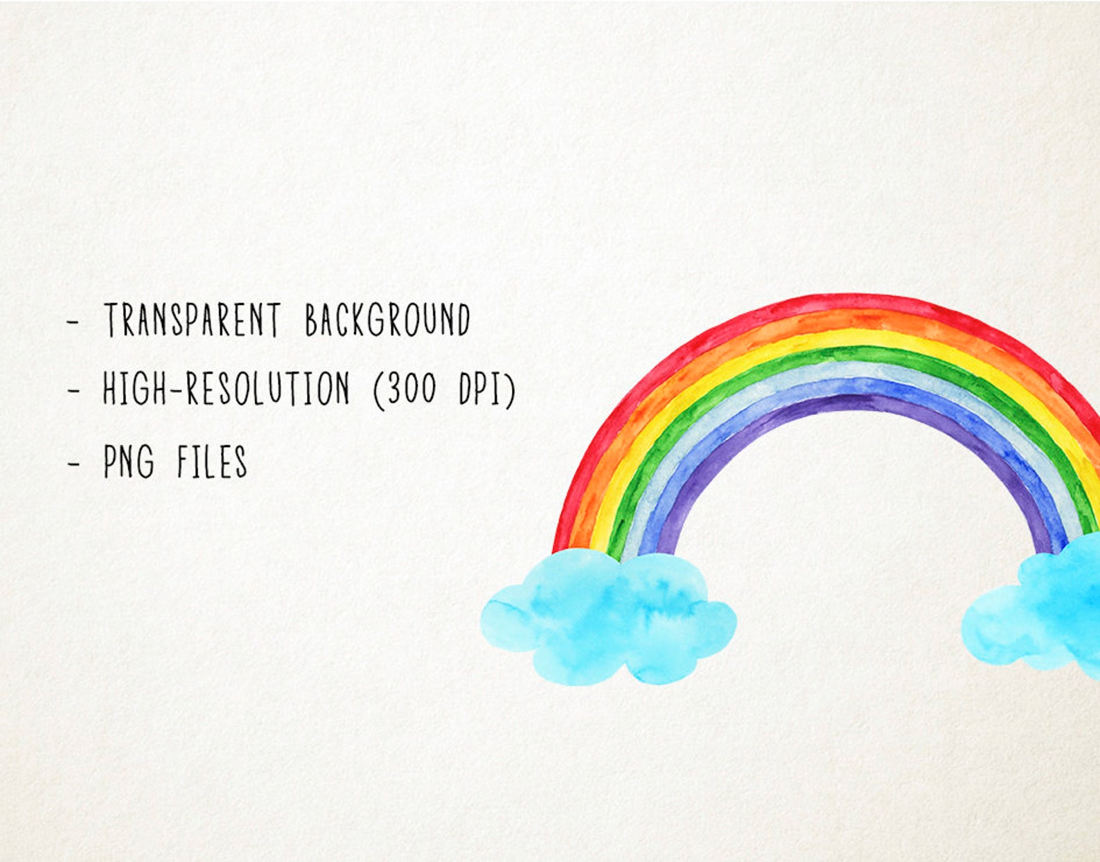 Watercolor Weather Clipart Weather Graphics Weather - Etsy