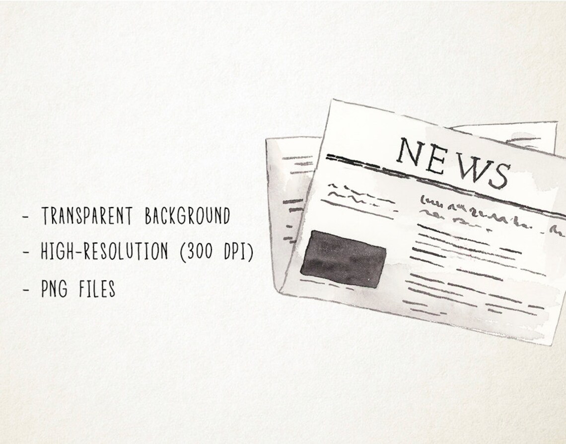 Watercolor White Clipart White Color Clipart White Objects - Etsy