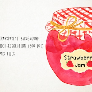 Watercolor Red Clipart, Red Color Clipart, Red Objects Clipart, Red ...