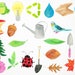 Earth Day Clipart, Recycle Clipart, Rainbow Clipart, Watercolor Earth ...
