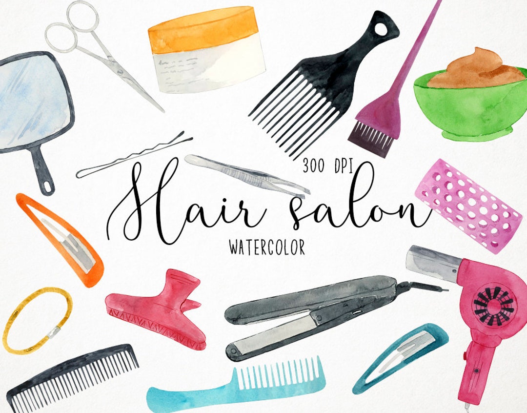 Salon Clipart, Beauty Clipart, Hair Salon Clipart, Hair Salon Clip Art ...