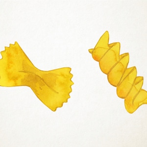 Watercolor Pasta Clipart, Italian Pasta Clipart, Italian Food Clipart ...