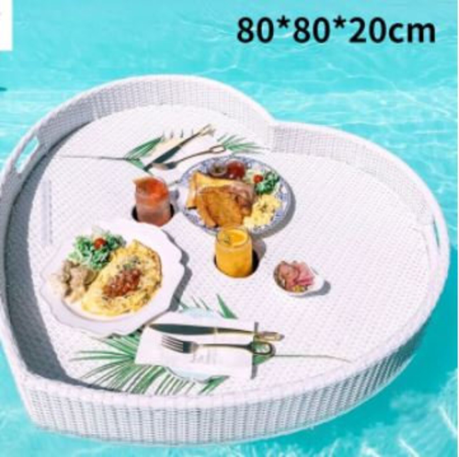 Floating Tray / Bali Breakfast Tray / Breakfast on the Pool/ - Etsy
