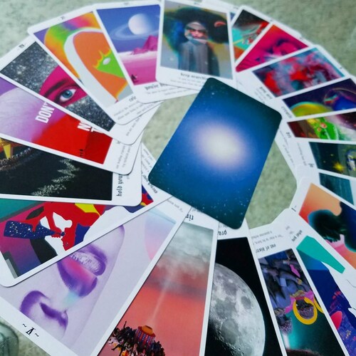 Cosmic Cards Deck W/ expansion V2 holographic Edition - Etsy