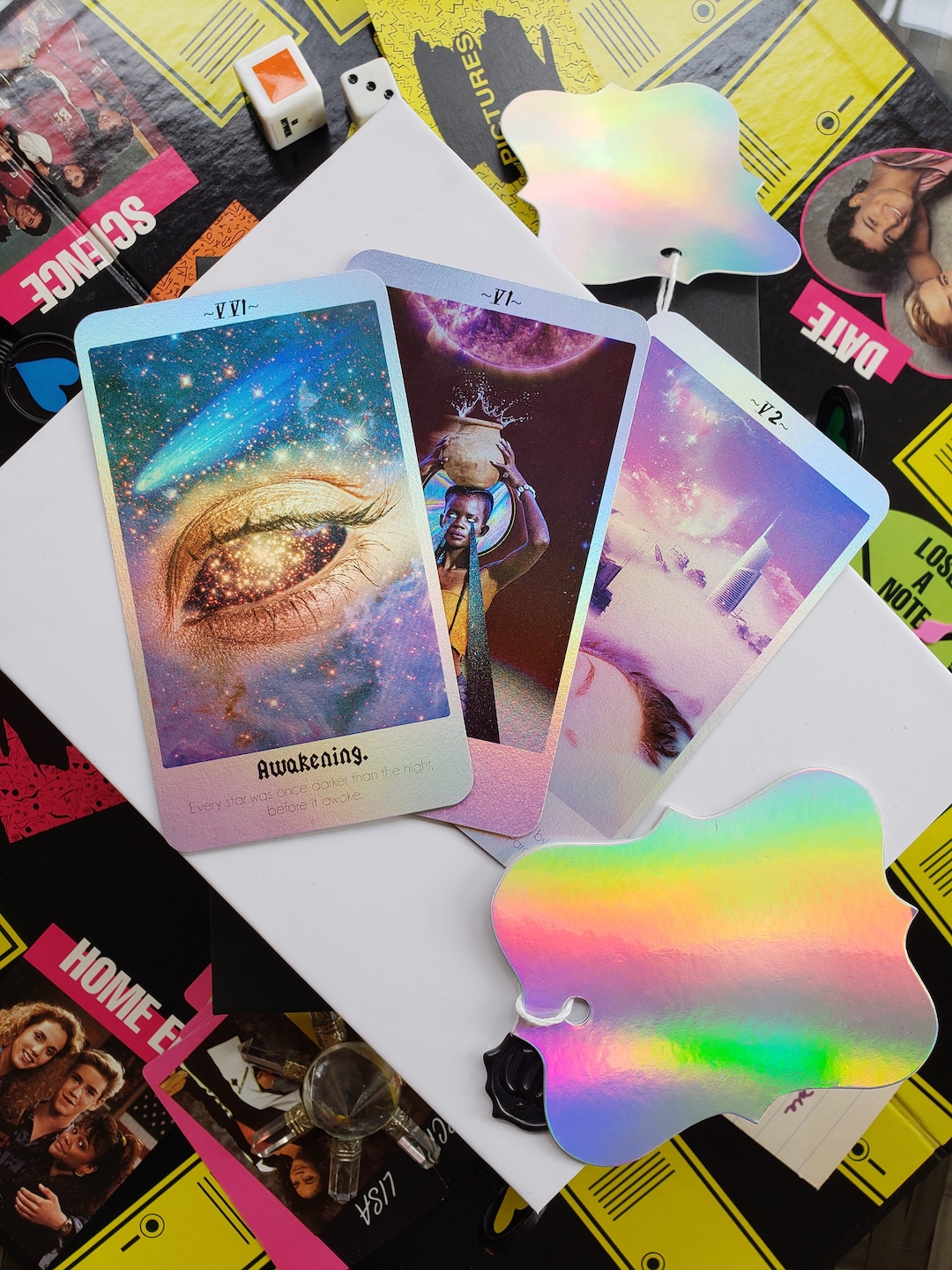 Cosmic Cards Deck W/ *expansion V2 (*holographic Edition) - Etsy