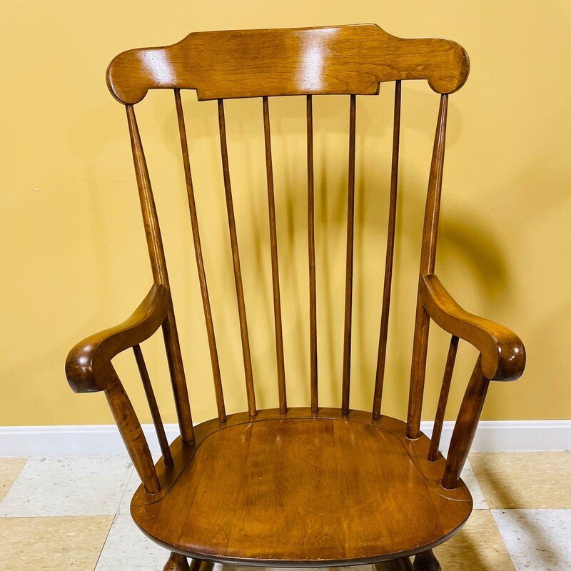 Wooden Rocking Chair - Etsy