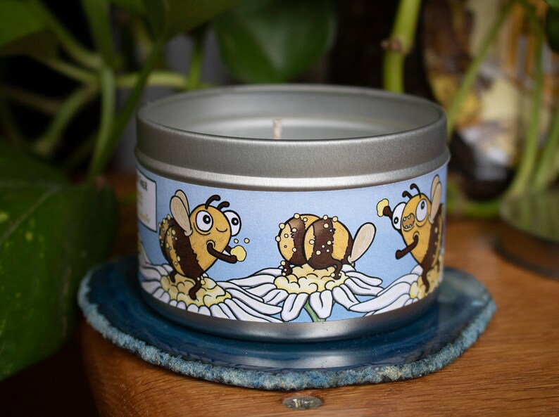 Shake That Pollen Taker/ Citrus / Bees / Butts /funny Candle - Etsy