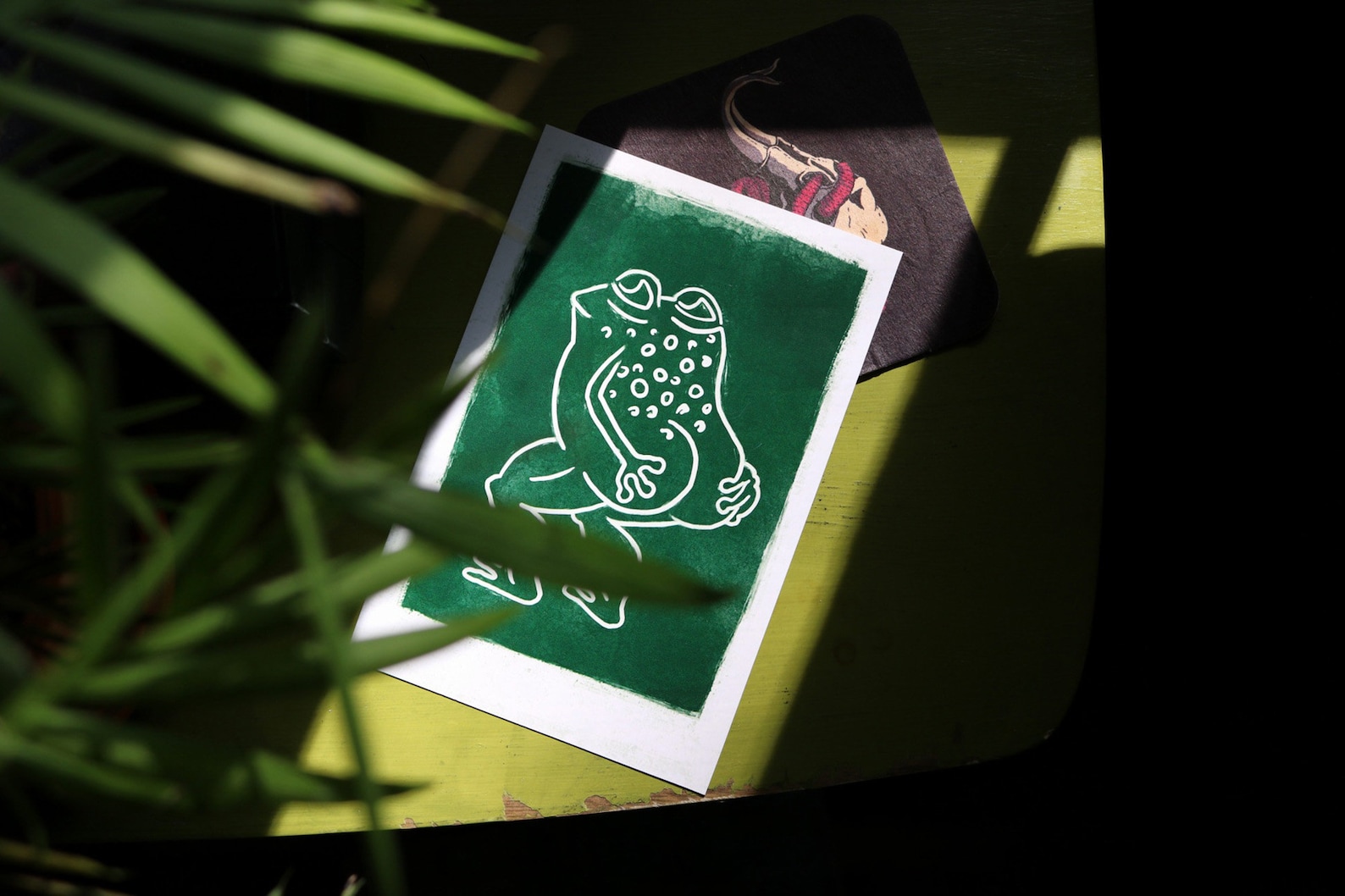 Gooshi Frogi / Print 4x6 / Frog / Green / Card / Home Decor / - Etsy