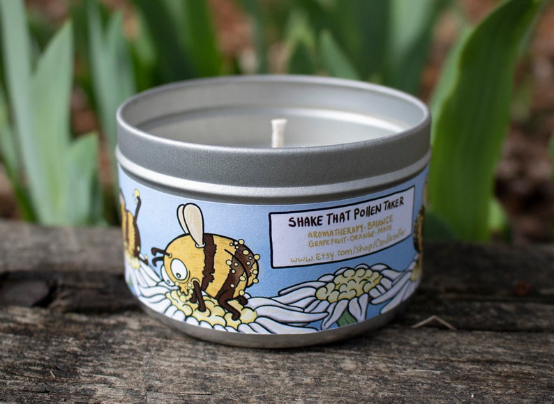 Shake That Pollen Taker/ Citrus / Bees / Butts /funny Candle - Etsy