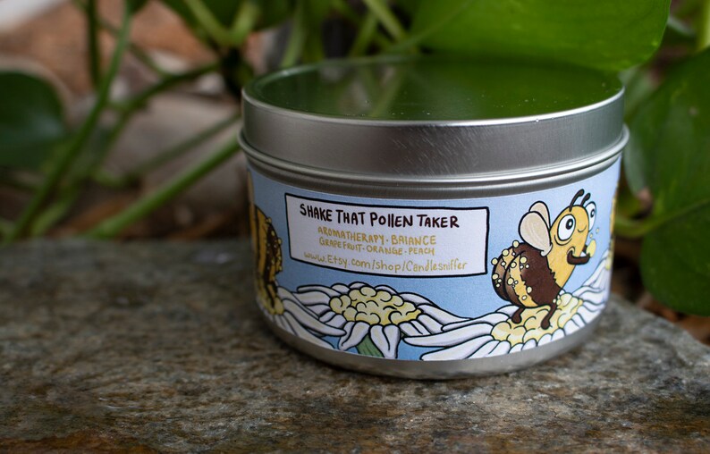 Shake That Pollen Taker/ Citrus / Bees / Butts /funny Candle - Etsy