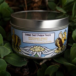 Shake That Pollen Taker/ Citrus / Bees / Butts /funny Candle Gift ...