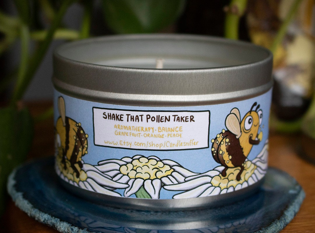 Shake That Pollen Taker/ Citrus / Bees / Butts /funny Candle Gift ...