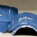 Distressed Southern Hat - Denim Baseball Cap - Cute Vintage Hat ...