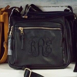 Monogram Conceal Carry Crossbody Purse RFID Security | Etsy