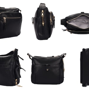 Monogram Conceal Carry Crossbody Purse RFID Security Monogrammed Purse ...