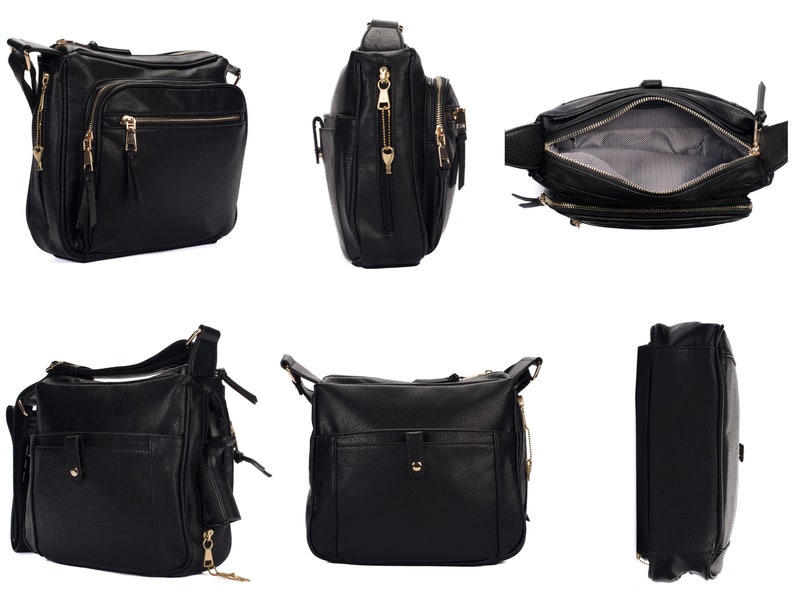 Monogram Conceal Carry Crossbody Purse RFID Security - Etsy