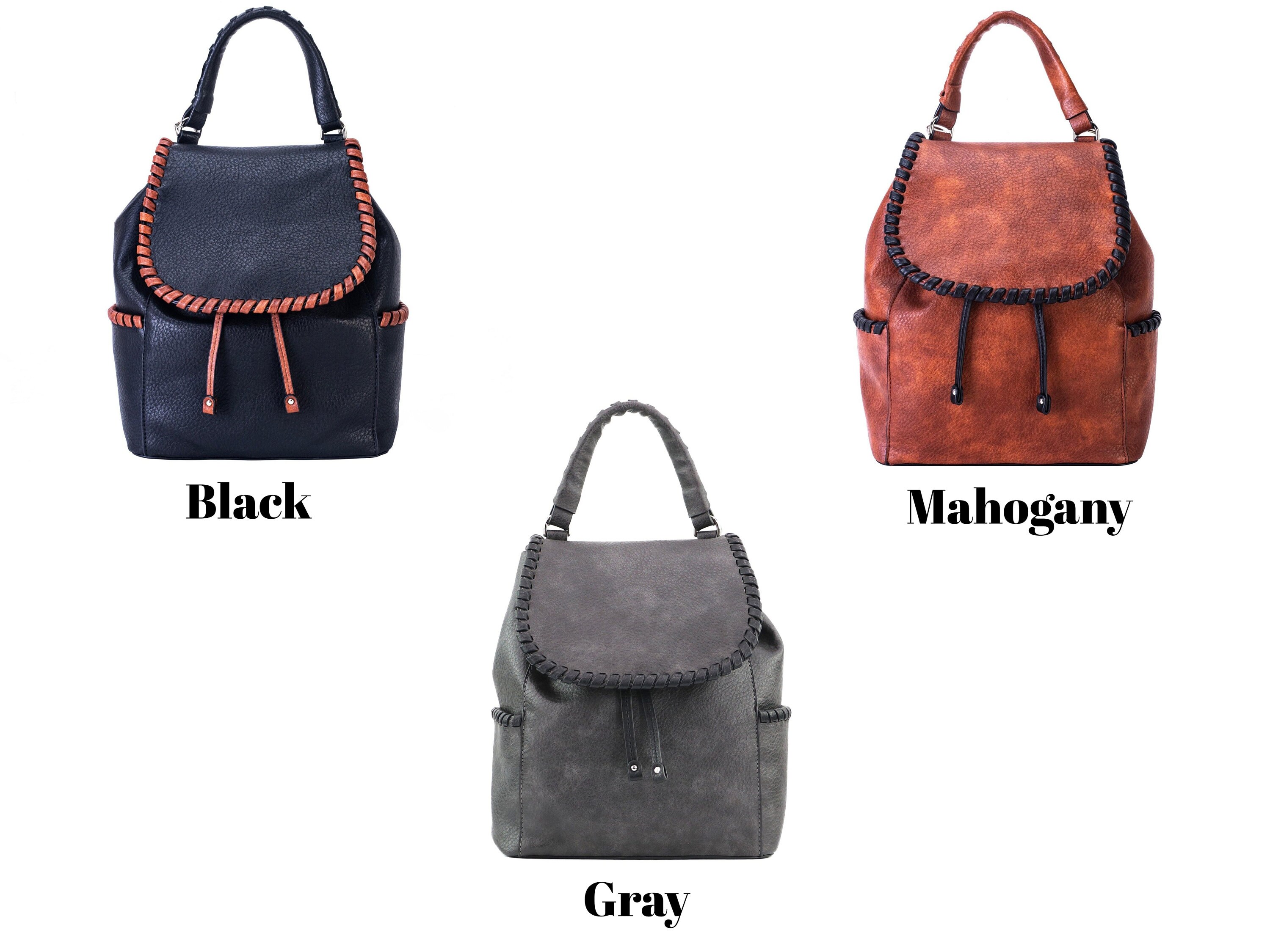 NEW Lady Carry Conceal Backpack Monogram Purse | Etsy