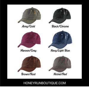 Custom Two Letter Monogram Cap Cute Distressed Baseball Cap - Etsy