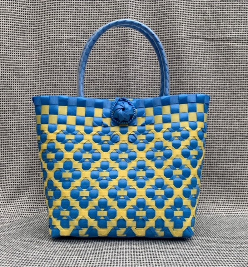 Smalls Handmade Bayong Bag, Tote Bag, Beach Bag, Picnic Bag, Waterproof ...