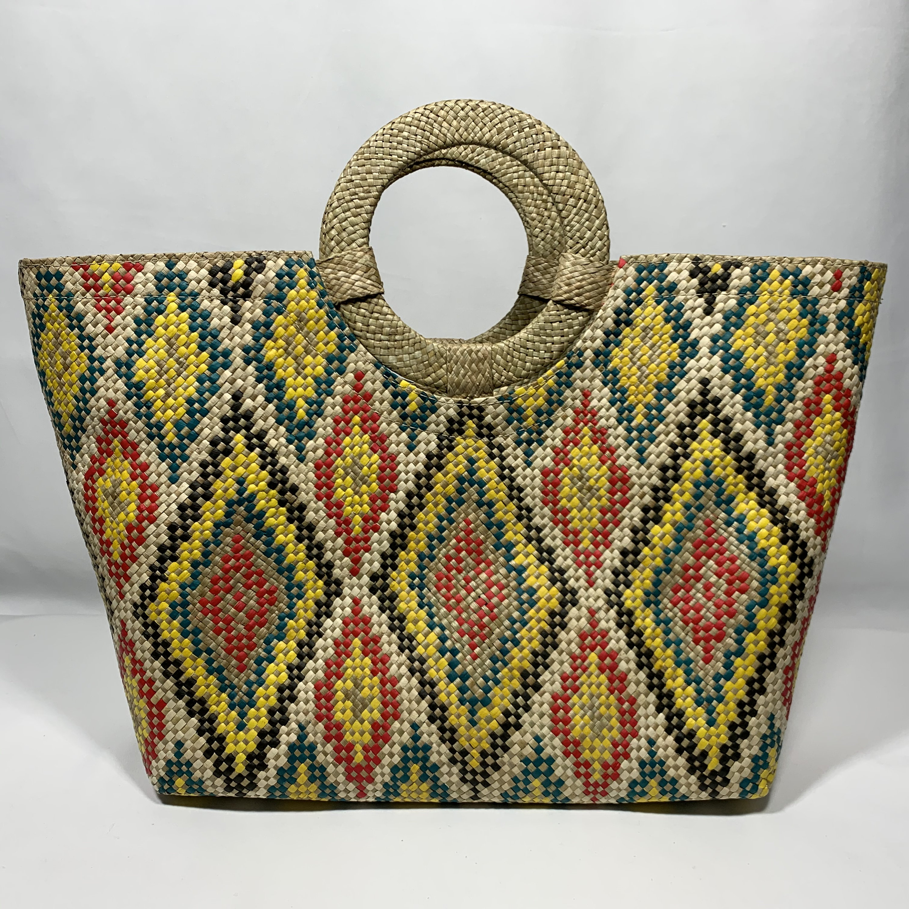 Handwoven Ticog Bag and Clutch Bag Set, Handwoven Banig Bag ...