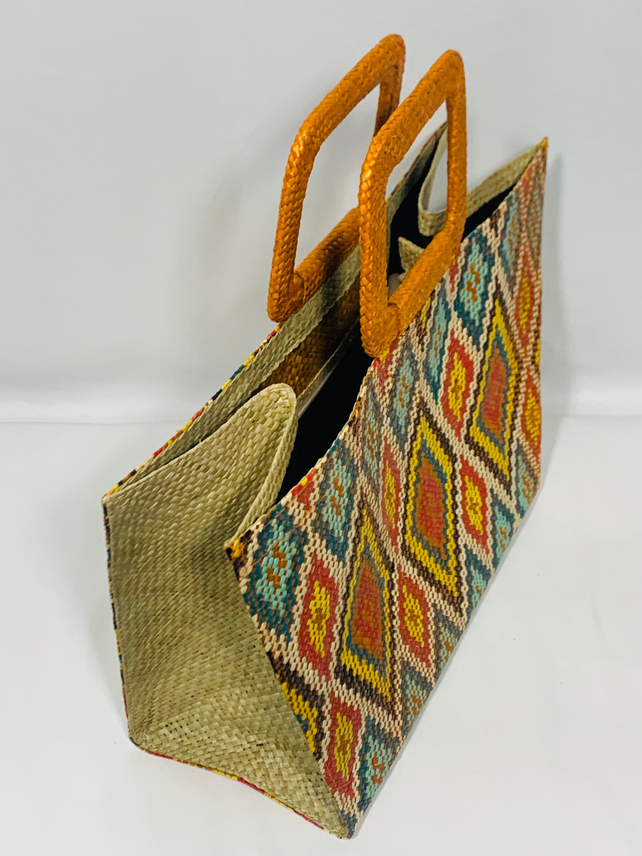 Expandable Handwoven Ticog Bag, Expandable Handwoven Banig Bag ...