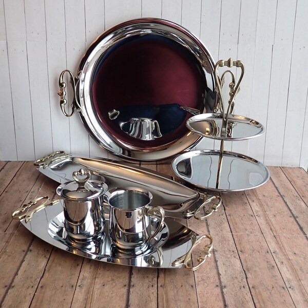 Kromex Serving Tray - Etsy