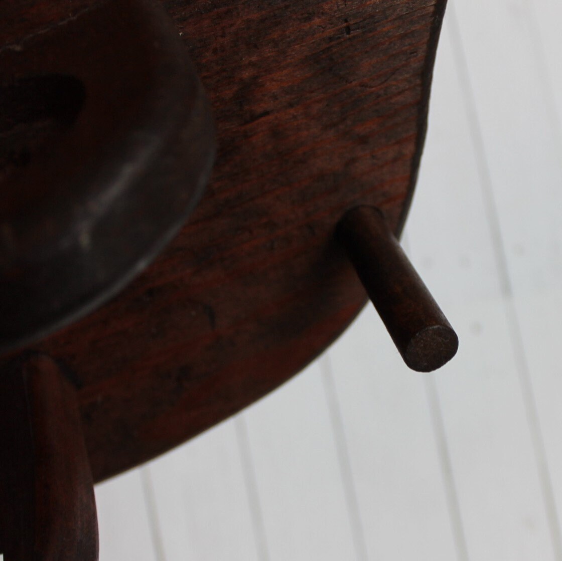 Vintage Wood Baseball Shelf Handmade Wooden Baseball Glove Display Rack ...