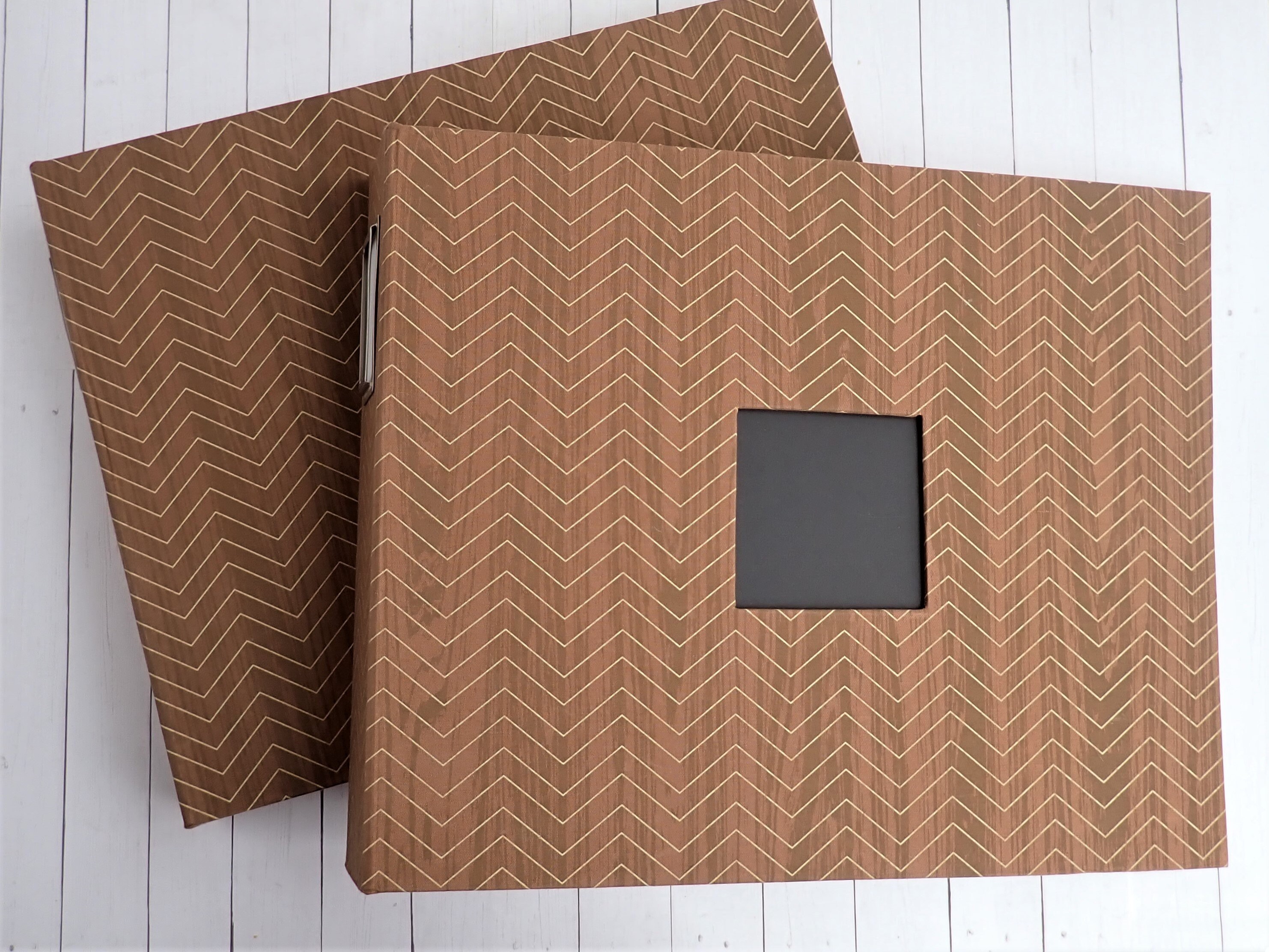 American Crafts 12x12 Scrapbook Album 3-Ring D-Ring Binder Set of 2 ...