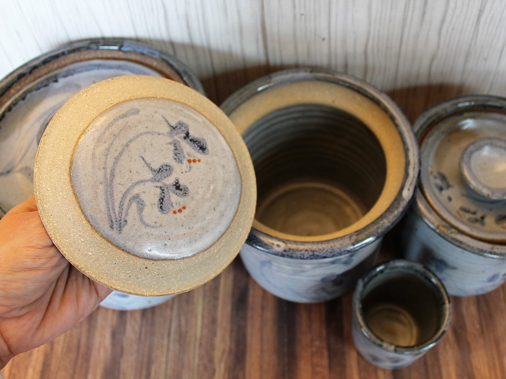 RESERVED for Cynthia Vintage Peggy Ahlgren Wilson Creek Pottery ...