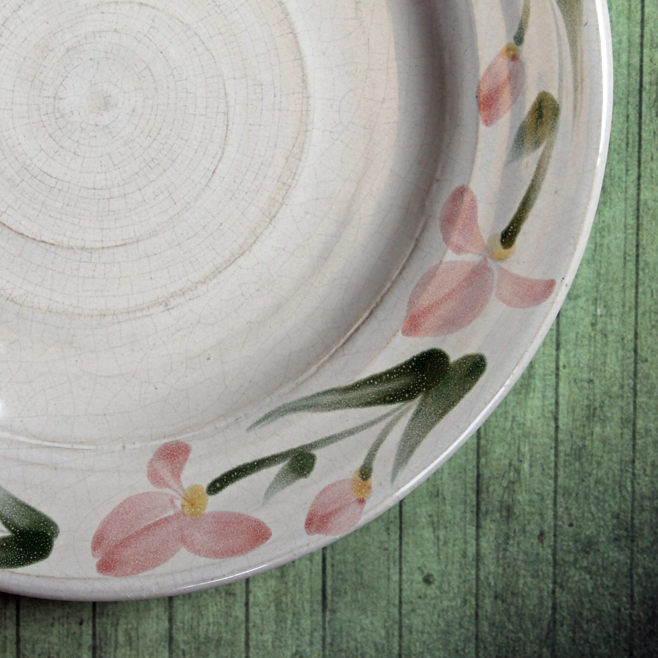 Vintage ROWE Pottery Works RPW Salt Glazed Stoneware 9 Bread Salad ...