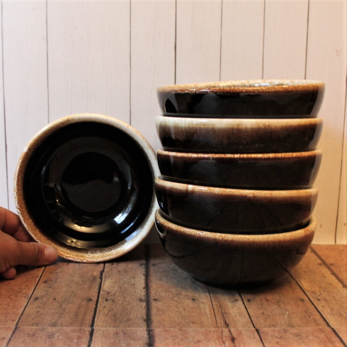 Vintage Pfaltzgraff GOURMET BROWN Coupe Cereal Bowl Set of 6 Bowls ... Vintage Pfaltzgraff GOURMET BROWN Coupe Cereal Bowl Set of 6 Bowls ...