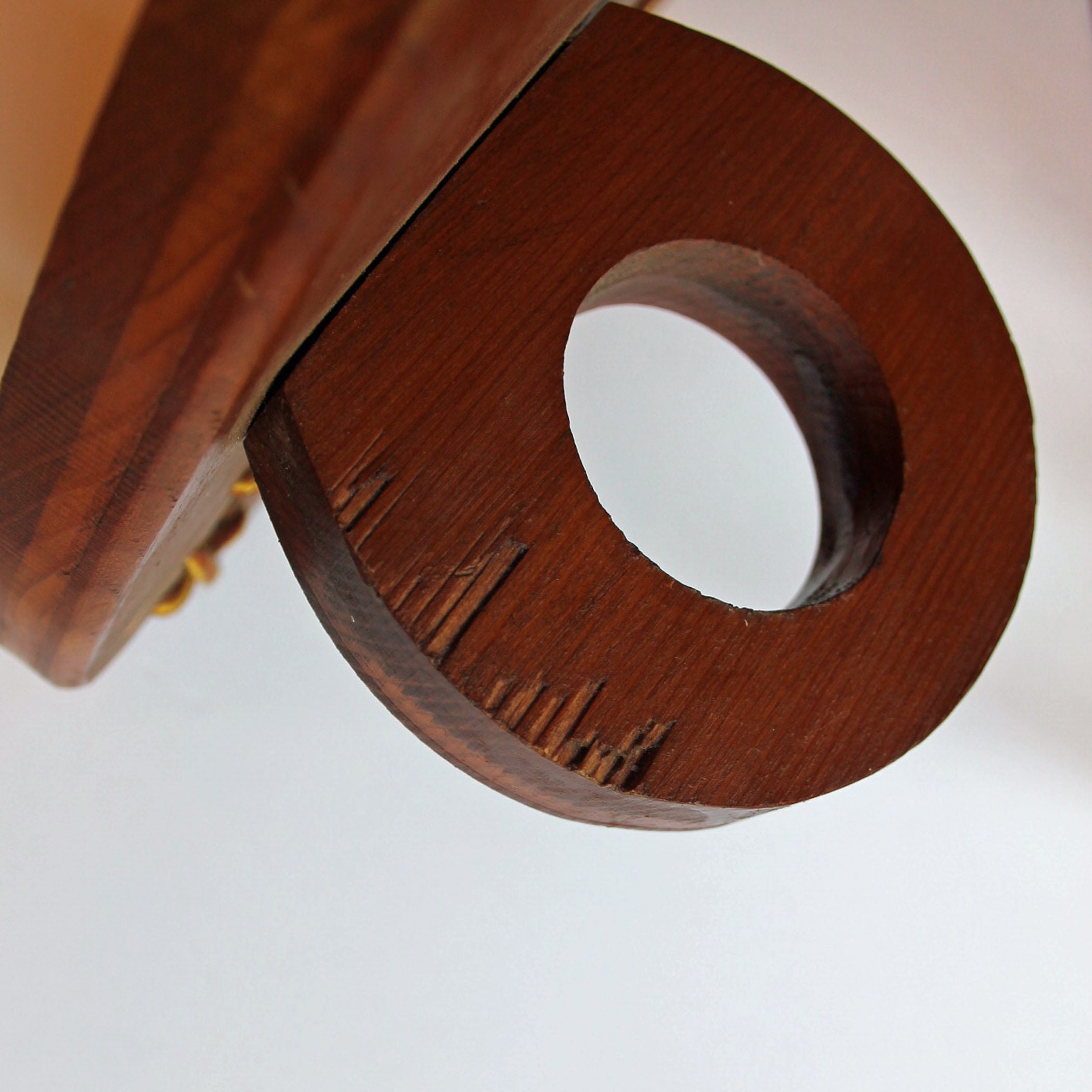 Vintage Wood Baseball Shelf Handmade Wooden Baseball Glove Display Rack ...